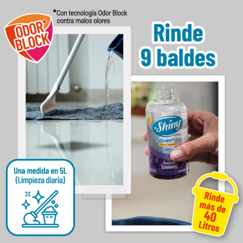 Aromatizar Mayorista - LIMPIADOR LIQUIDO SHINY 250 ml