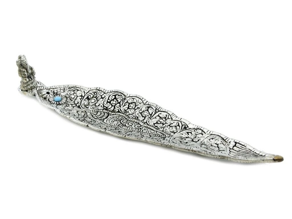 Aromatizar Mayorista - PORTA SAHUMERIO HOJA DE METAL